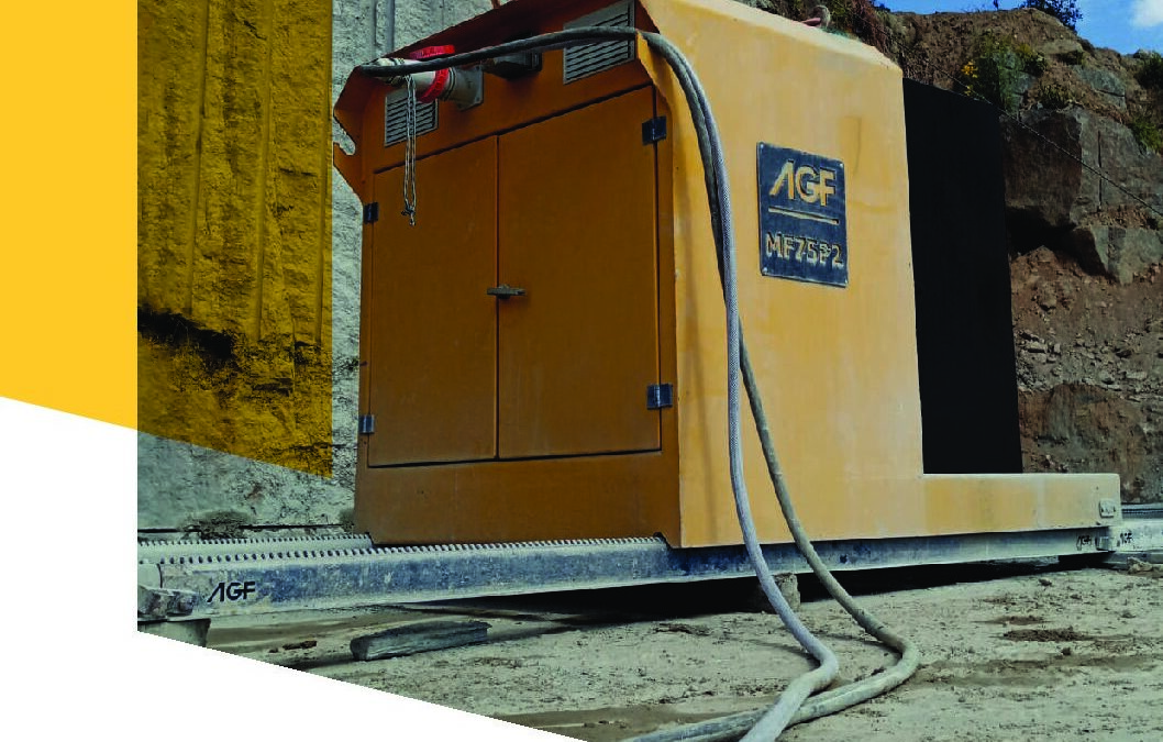 FOLDER – MÁQUINA À FIO DIAMANTADO – AGF Equipamentos | AGF Europe